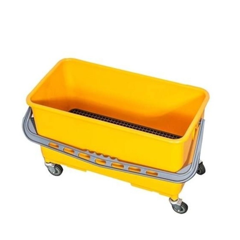 Jual Window Cleaning bucket 24 liter yellow, ember multifungsi dgn 4 ...