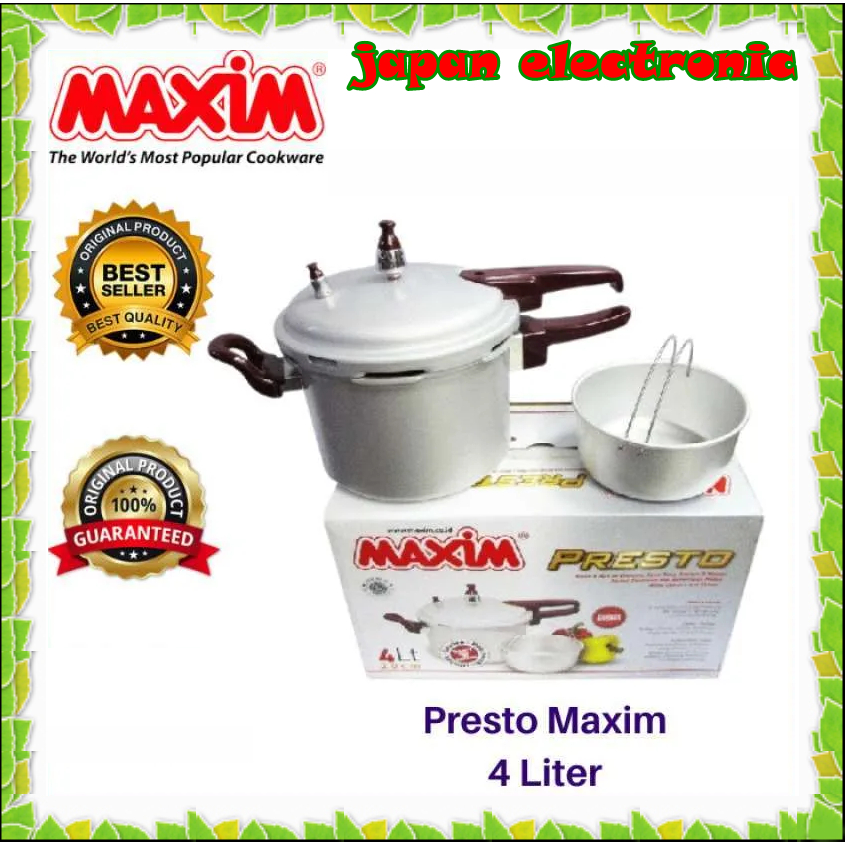 Jual Maxim MAXIM4L – Presto Alumunium Kapasitas 4 Liter 20 cm | Shopee Indonesia