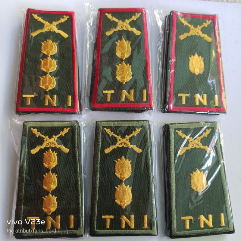 Jual PANGKAT TNI AD PDH MAYOR/KOMPOL LETKOL/KOLONEL | Shopee Indonesia