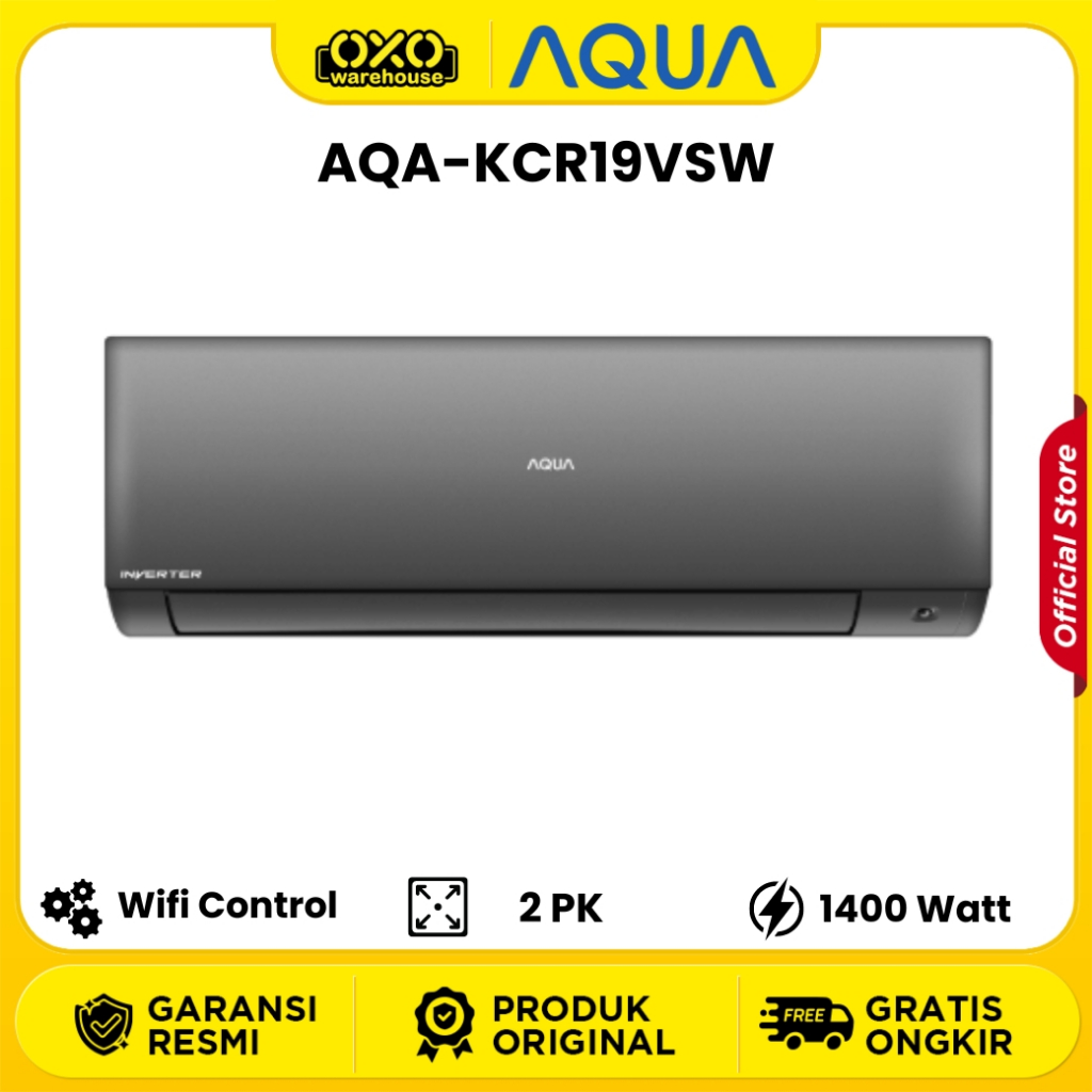 Jual Aqua Ac 2 .0 PK Inverter Plus Wifi Control Mudah Dibersihkan AQA ...