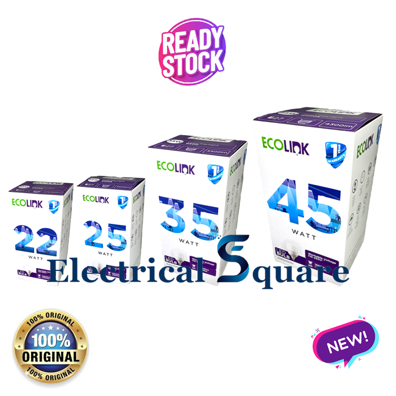 Jual Lampu Ecolink LED Bulb 19W 20W 22W 25W 28W 35W 38W 45W Putih ...