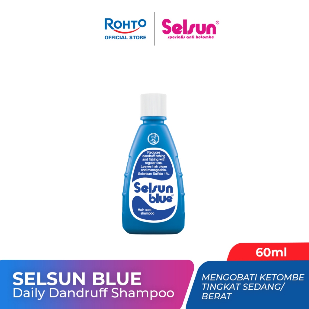 Jual Selsun Blue Hair Care Shampoo - 60ml (Anti-dandruff, relieves ...