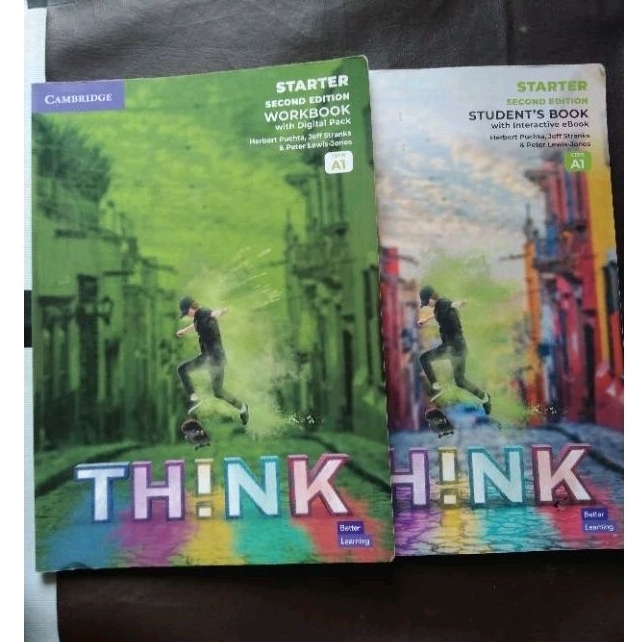 Jual Buku Orginal THINK Second Edition STARTER CEFR A1 Student's Book & Workbook | Shopee Indonesia