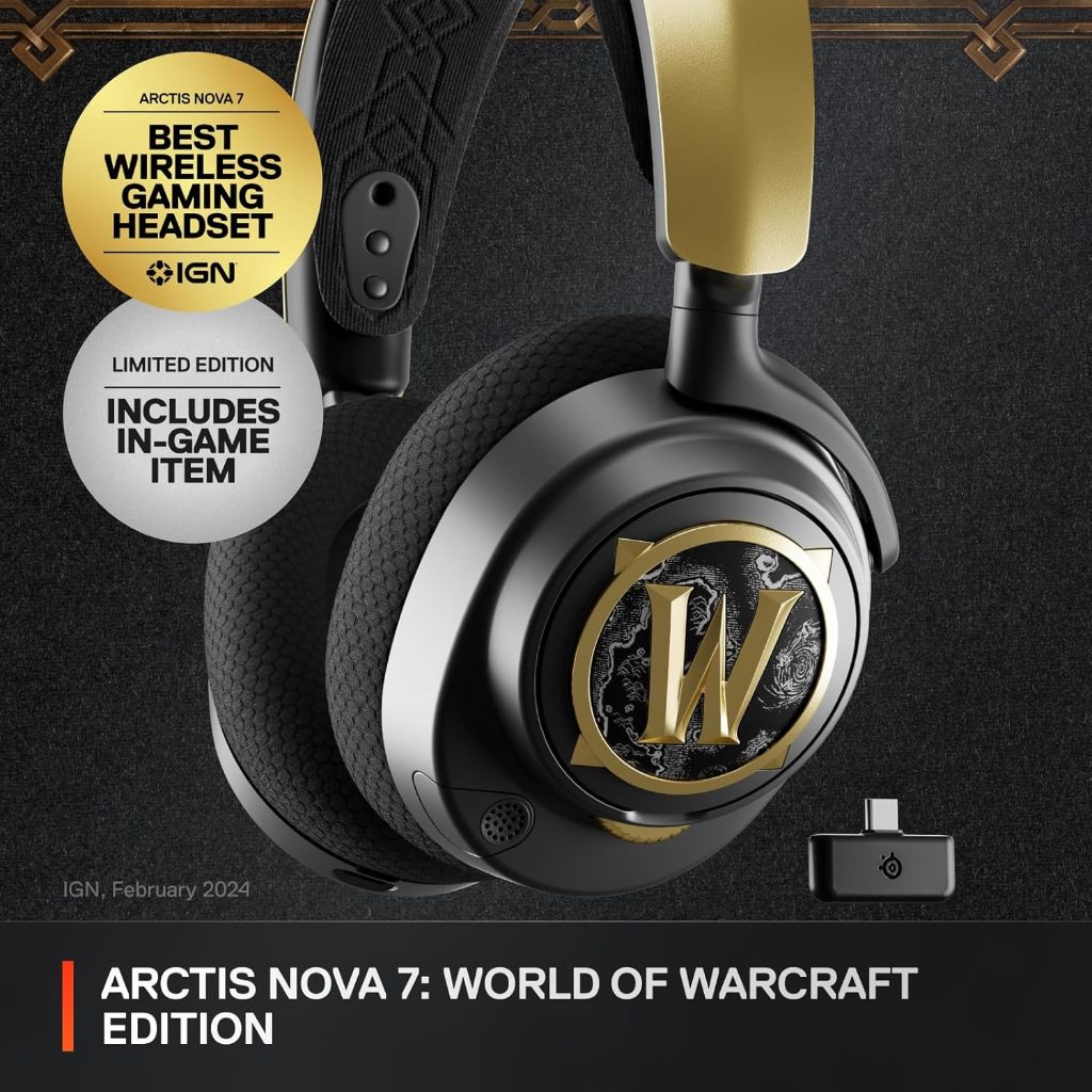 Jual STEELSERIES ARCTIS NOVA 7 WORLD OF WARCRAFT EDITION WIRELESS ...
