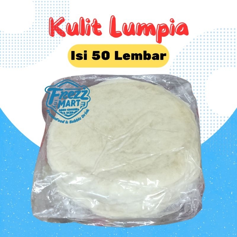 Jual Kulit Lumpia Bulat isi 50 Lembar per Pack Produsen Homemade ...