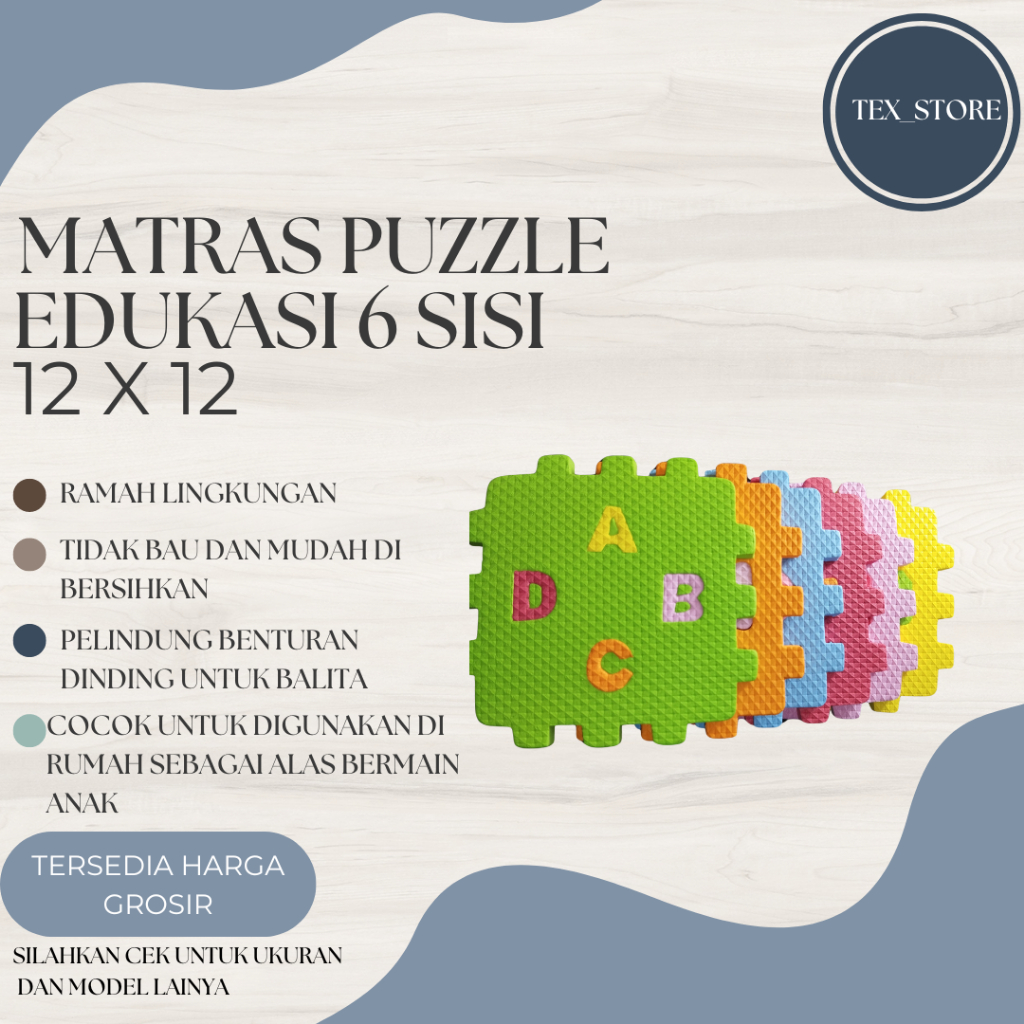 Jual Mainan Anak Edukasi Multifungsi Belajar Mengenal Huruf Angka Balok ...