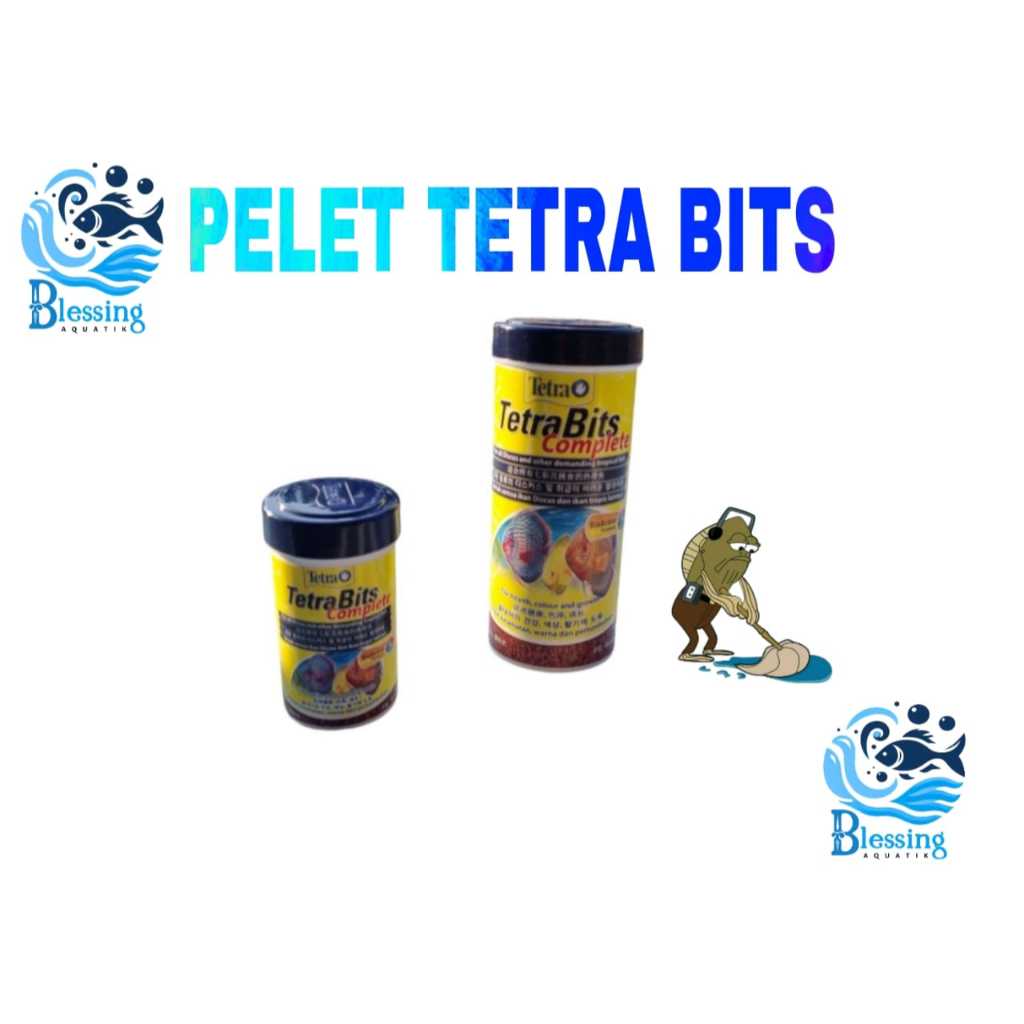Jual Makanan Ikan hias Tertra bits - Tetra bits complete Granules ...