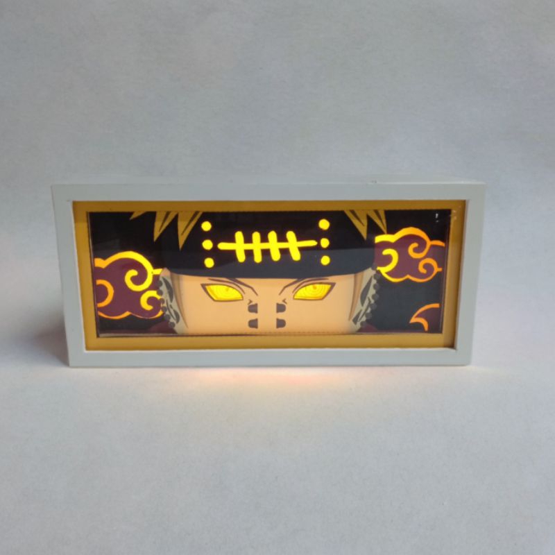 Jual Lampu Kotak LED Anime Lightbox 3D Naruto - Pain / Pein Akatsuki ...