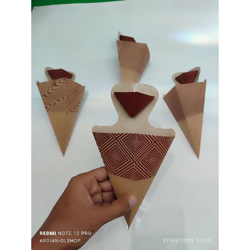 Jual kemasan kentang Curly multifungsi kertas bungkus kentang goreng ...