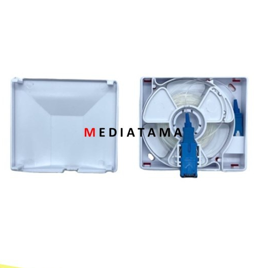 Jual Roset Prexo Presko Prekso kabel Fiber Optik Transparan 15 Meter Fo ...