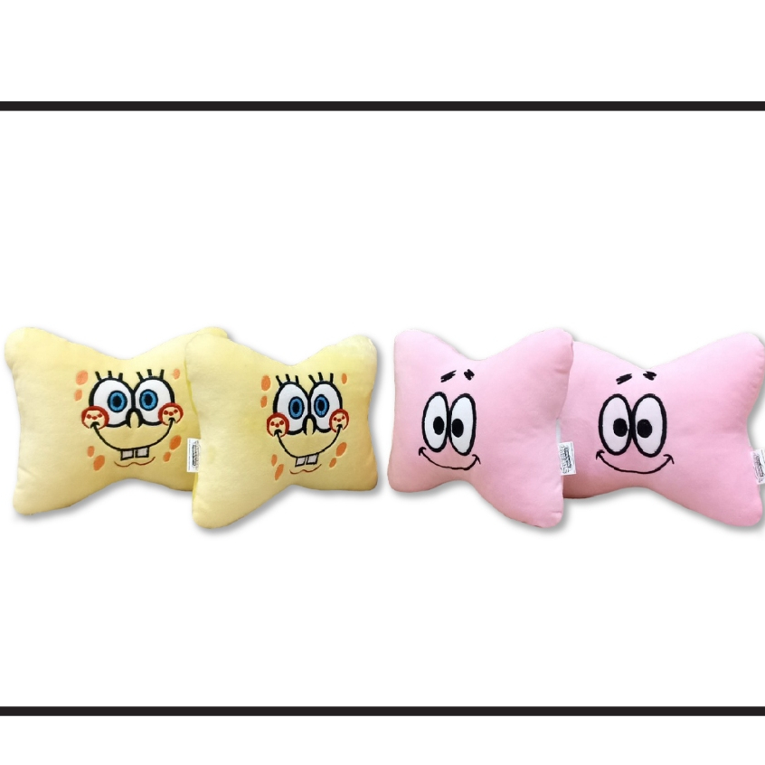 Jual Bantal Mobil SpongeBob Nickleodeon - SpongeBob Family , 1set=2pc ...