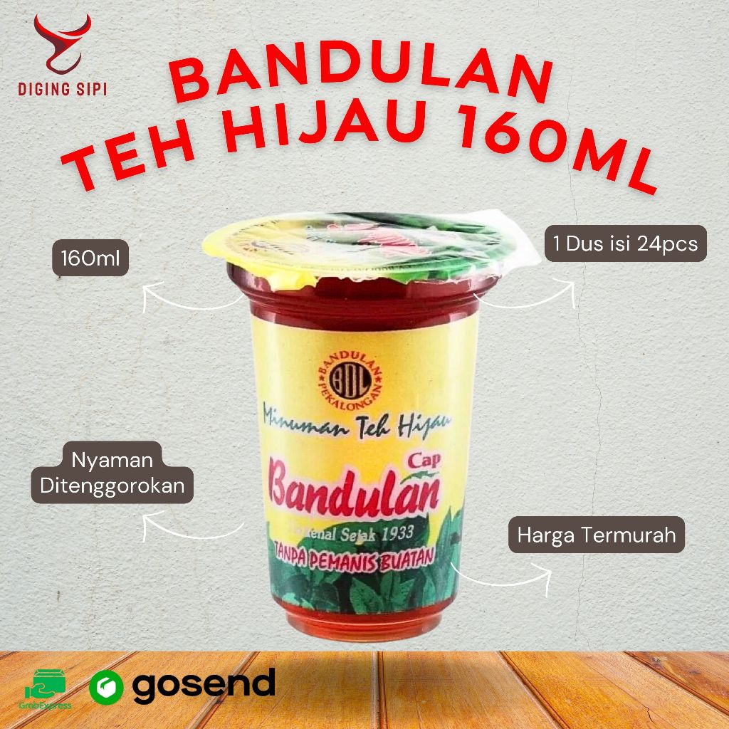 Jual TEH BANDULAN 160ML 1 DUS TERMURAH | Shopee Indonesia
