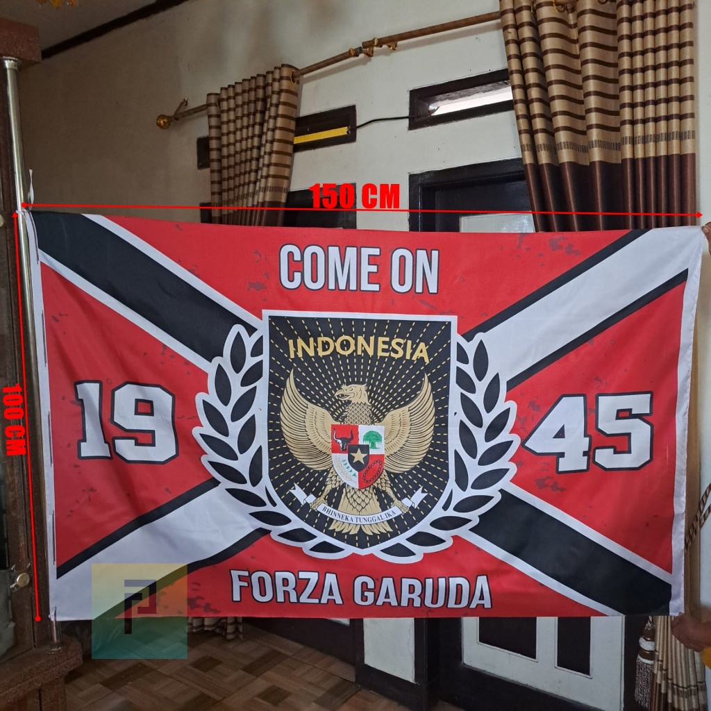 Jual BENDERA ULTRAS FORZA GARUDA / BENDERA TIMNAS INDONESIA MURAH ...