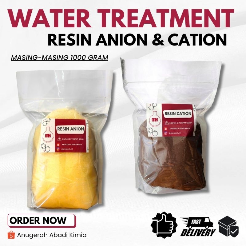 Jual Resin Mixedbed Anionik Kationik / Resin Mixedbad Anion Cation ...