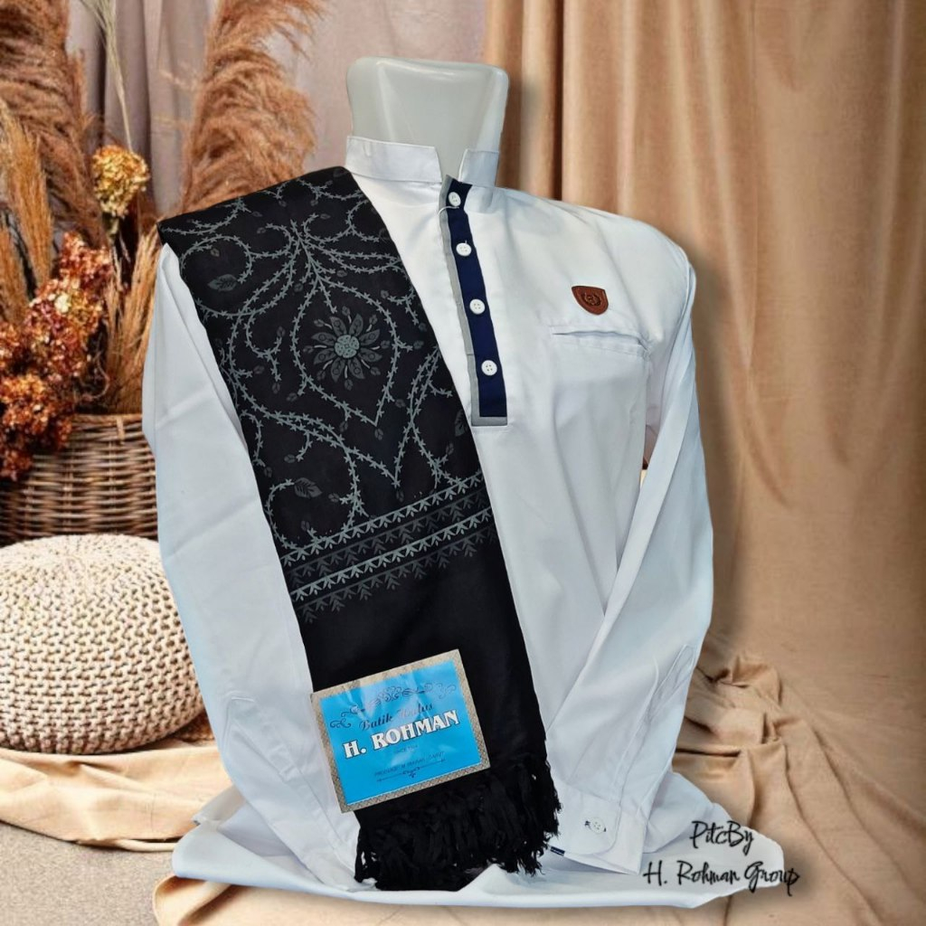 Jual Sorban Kasmiri Motif Batik Printing Figmen | Sorban Pria Dewasa ...