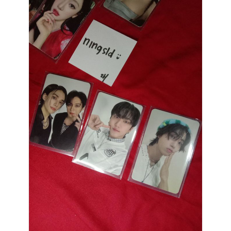 Jual stray kids ate album boom ver photocard han jisung changbin nemo ...