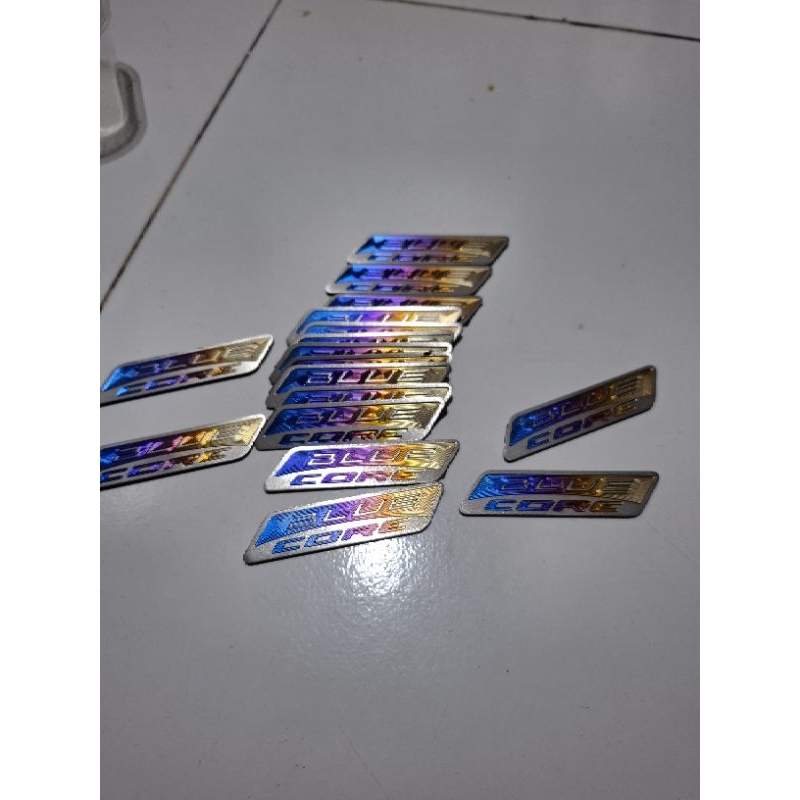Jual Emblem blue core yamaha titanium original | Shopee Indonesia