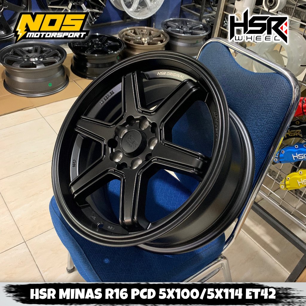 Jual VELG MOBIL INNOVA RUSH XPANDER SIENTA R16 LEBAR 7 PCD 5X100/5X114 ET42 HSR MINAS RING 16 ...