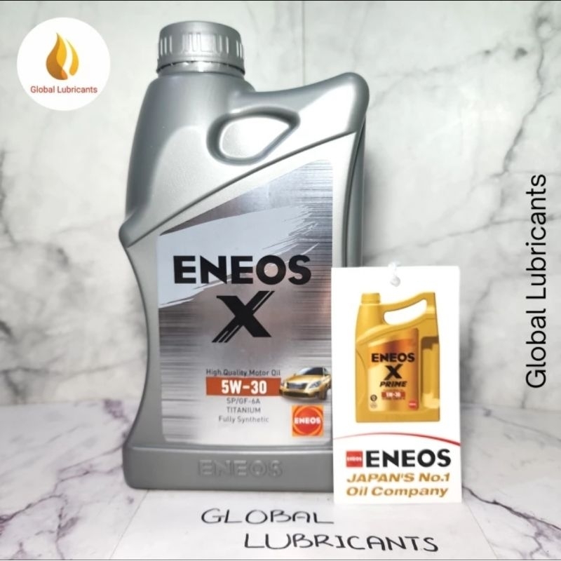 Jual API SP! Eneos X 5W-30 TITANIUM 1 Liter (Oli Mesin 100% Fully Synthetic) | Shopee Indonesia