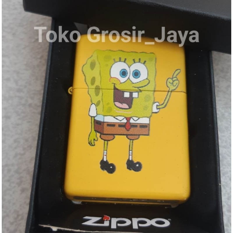 Jual Korek Api Sponge Bob Square Part Yellow Matte Legend Bisa Request ...