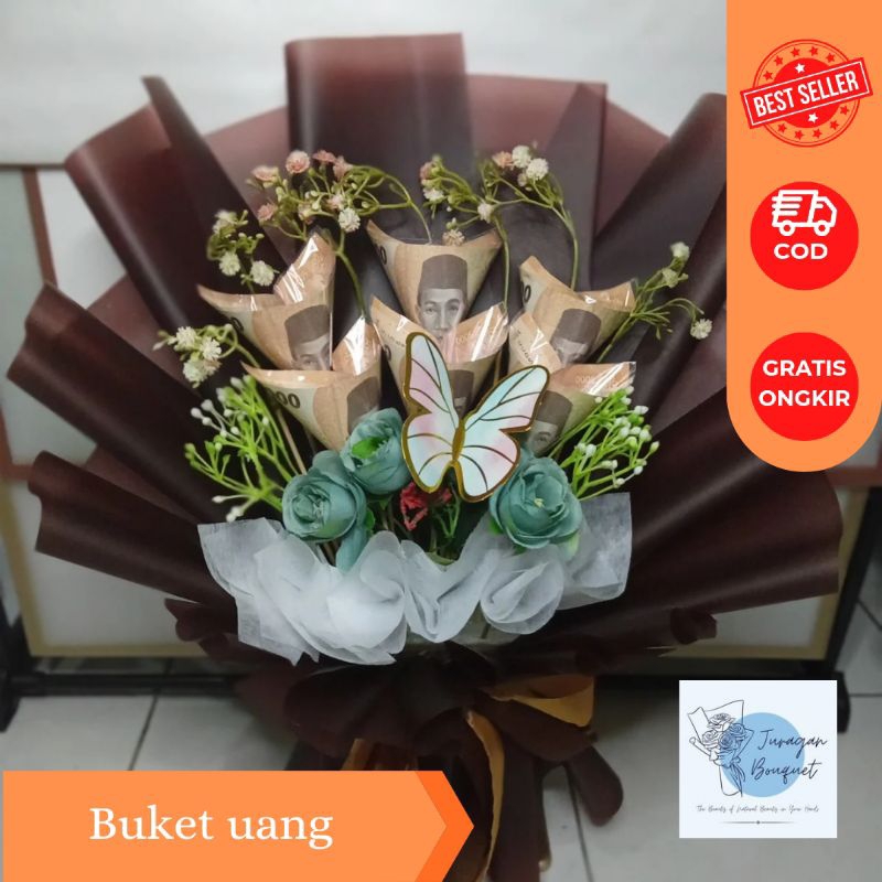 Jual buket murah, buket cantik, buket uang, buket wisuda, buket bunga ...