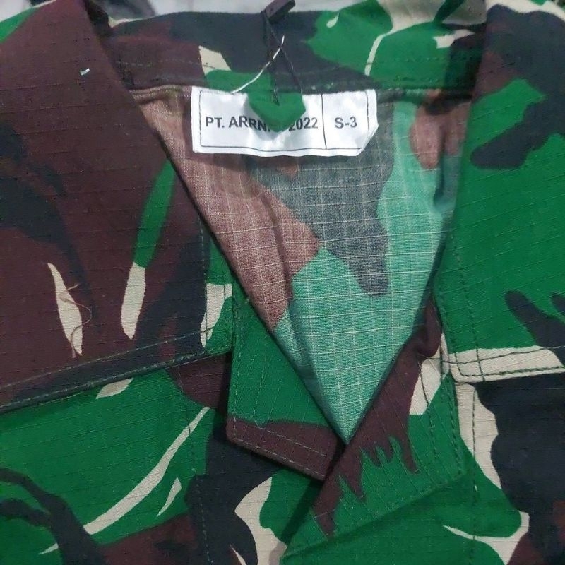 Jual BAJU PDL JATAH ARRNIC 2022 JATAH TERBARU TNI AD | Shopee Indonesia