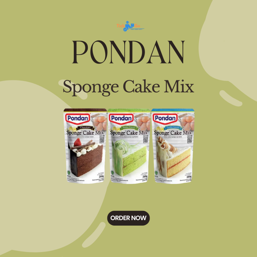 Jual Pondan Sponge Cake 200g | Shopee Indonesia