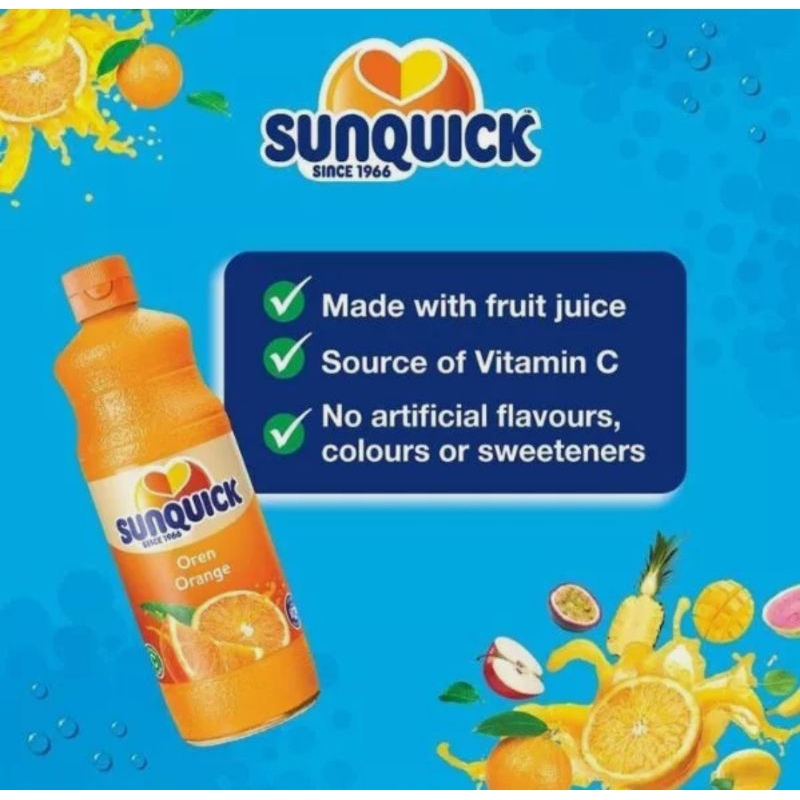 Jual SUNQUICK orange syrup 330ml | Shopee Indonesia
