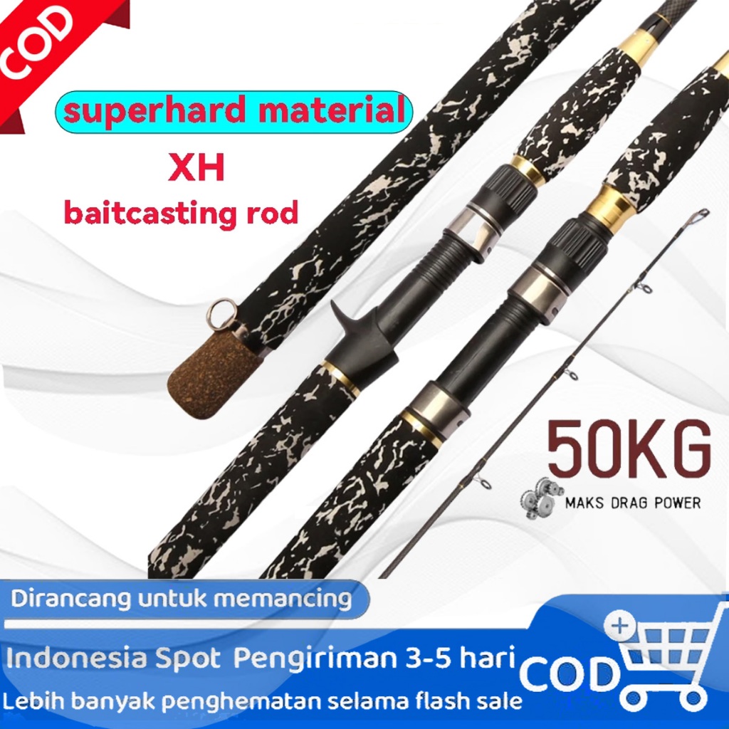 Jual DAIWA 1.6m-2.7m Joran Pancing Carbon Ultra Ringan, Joran Spinning/Casting,Kapasitas ...