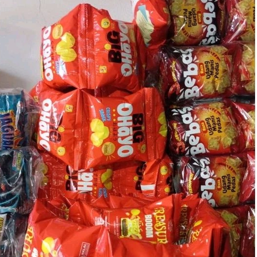 Jual CHIKI OHAYO SNACK VIRAL BERHADIAH UANG TUNAI GROSIR JAJANAN HADIAH ...