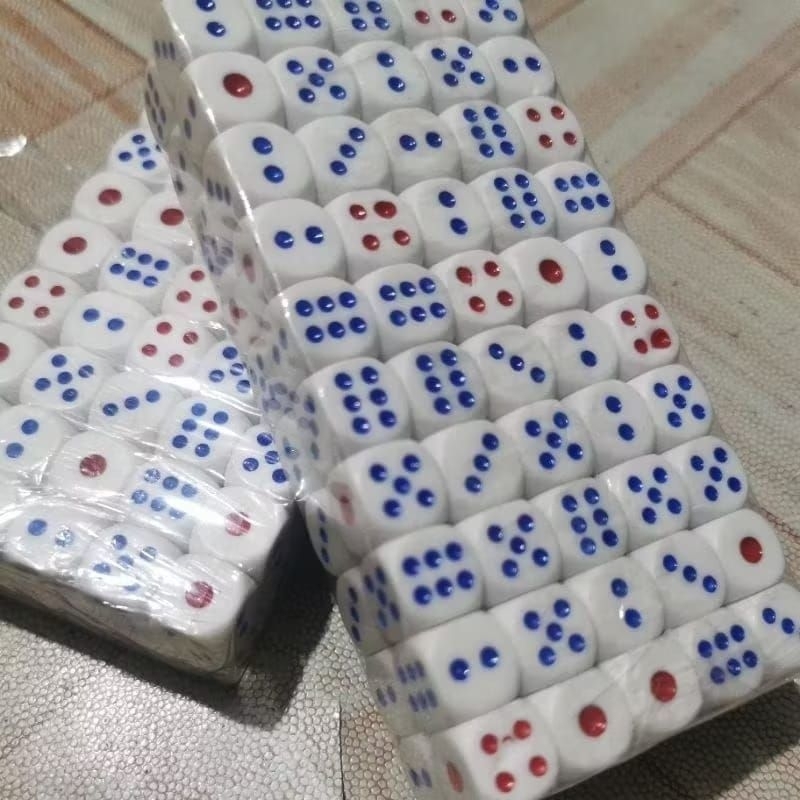 Jual Dadu Dice Angka Biji Dadu Permainan Dadu Mainan Dadu kocok Dadu ...