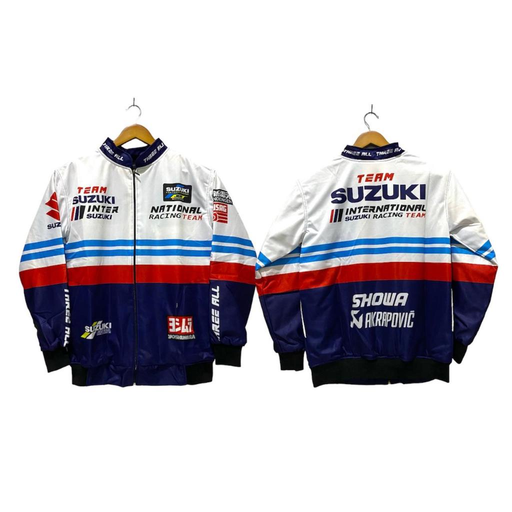 Jual JAKET NASCAR VINTAGE RACING TEAM SUZUKI JAKET SUNMORI JAKET MOTOR JAKET PRIA | Shopee Indonesia