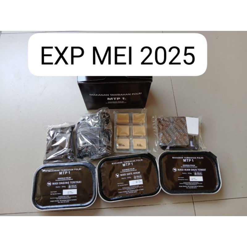 Jual Ransum Polri / makanan tambahan polri / makanan camping / Ransum ...