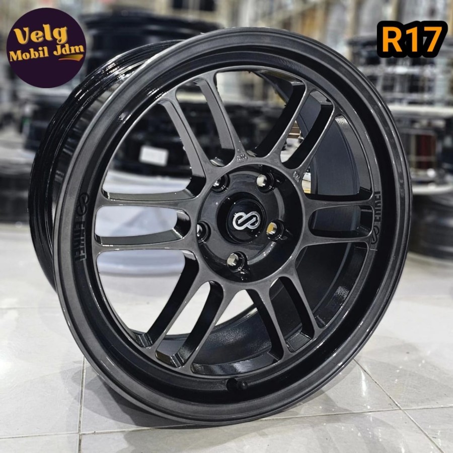 Jual velg ring 17 ENKEI RPF1 LEBAR 8 ET 40 velg racing r17 ertiga innova xpander terios hrc crv ...