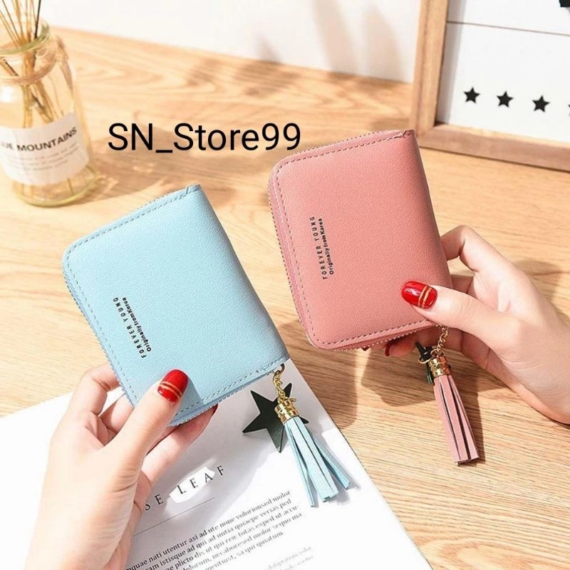 Jual DOMPET WANITA FOREVER YOUNG DOVE KELLY BELLY / MINI KOREAN FASHION WALLET LIPAT IMPORT LUCU ...