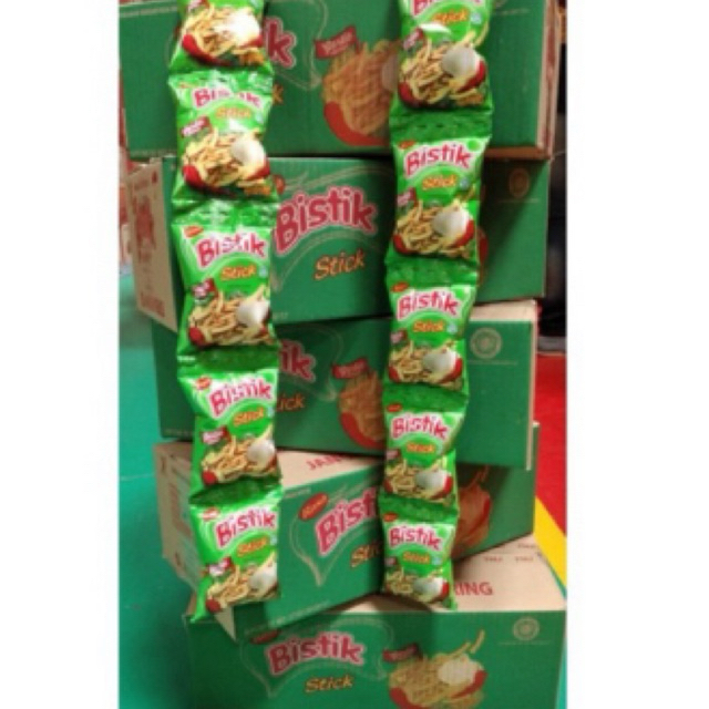 Jual Bistik Snack isi 10 Renceng/ Bistik Snack Jadul/Pilus Rendang ...