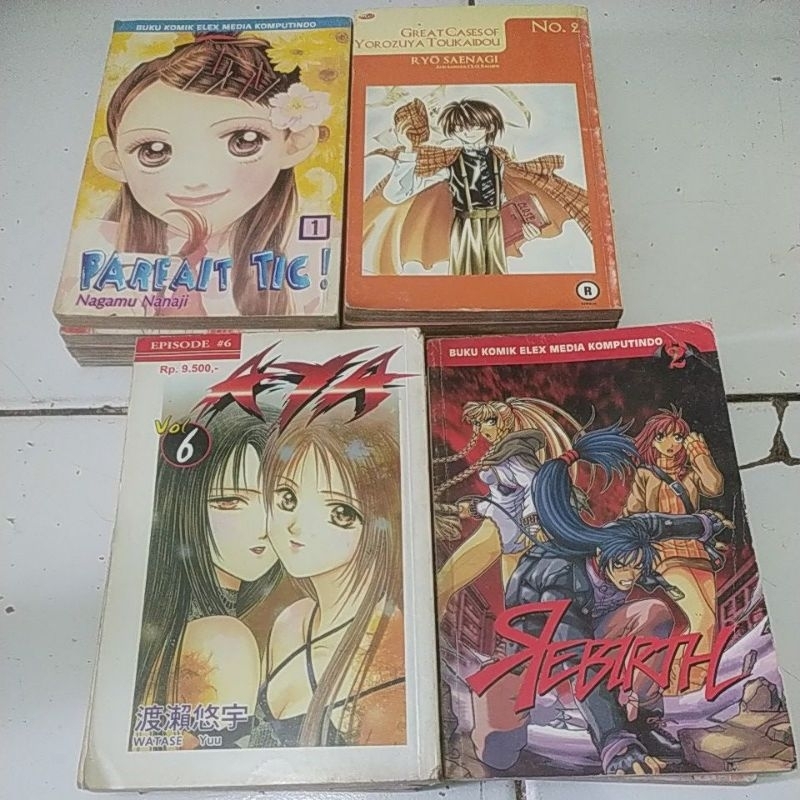 Jual Komik Parfait tic nagamu. Great cases yorozuya. Aya watase yuu ...