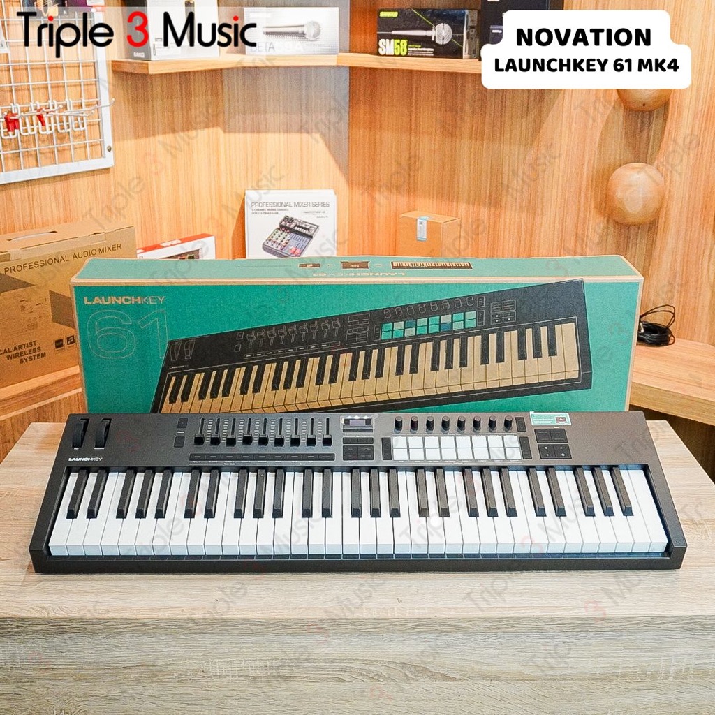 Jual Novation Launchkey 61 MK4 61 keys Keyboard Controller | Shopee ...