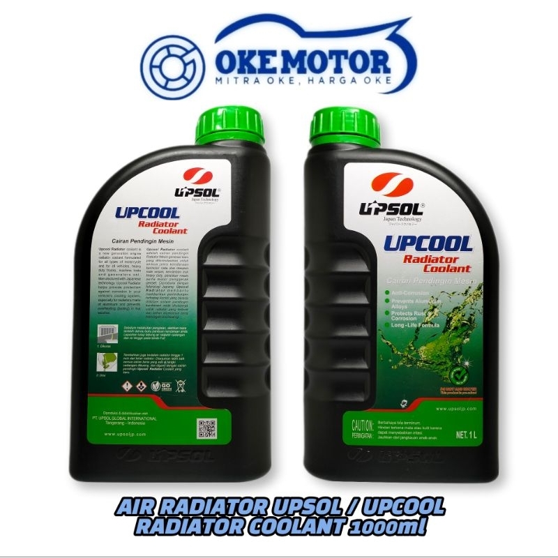 Jual Air RADIATOR UPSOL UPCOOL RADIATOR COOLANT 1000ml | Shopee Indonesia