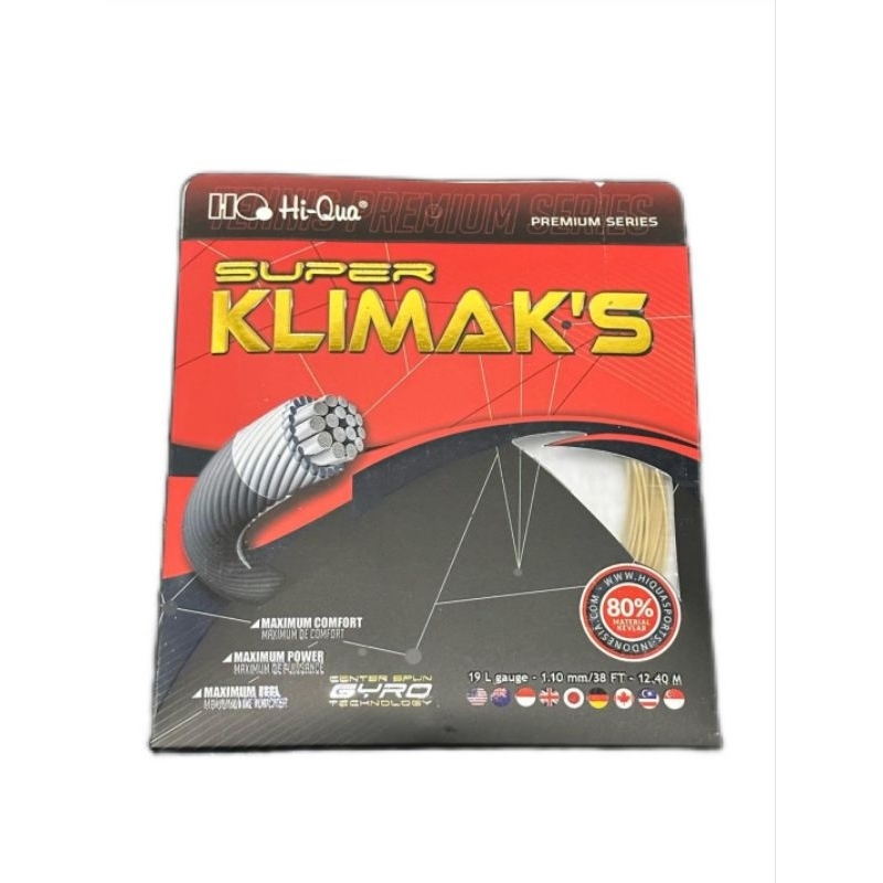 Jual Senar Tenis HI-QUA HQ SUPER KLIMAKS Original | Shopee Indonesia