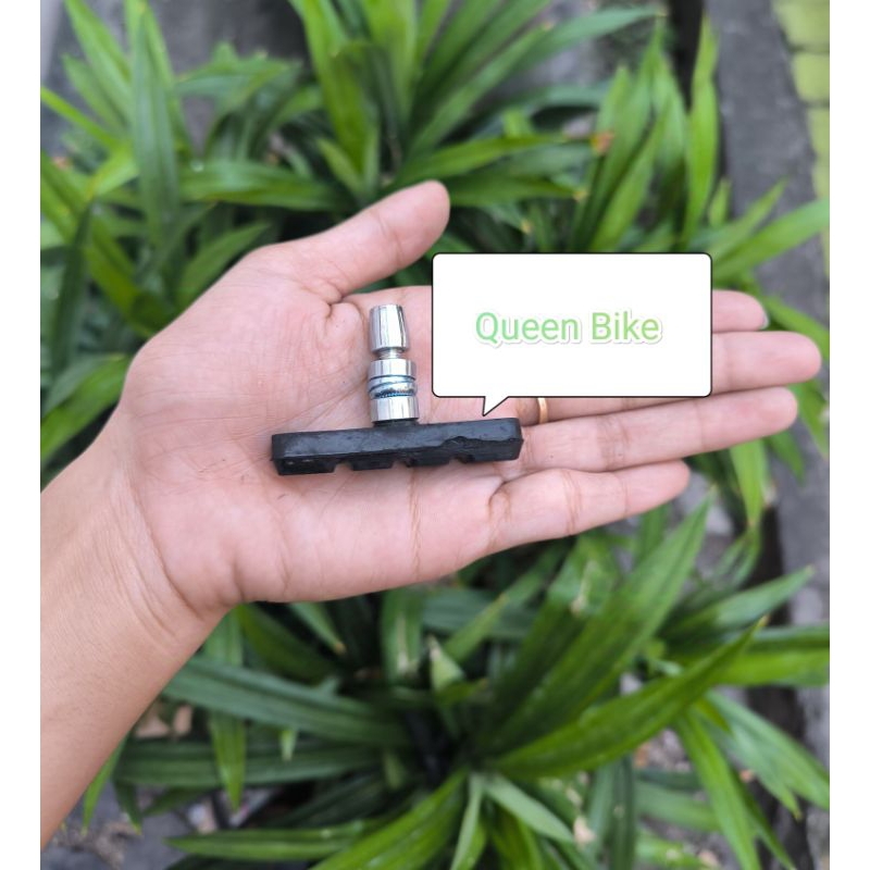 Jual Karet Rem Sepeda V Brake Kampas Rem Brake Shoe Sepeda Kunci L ...