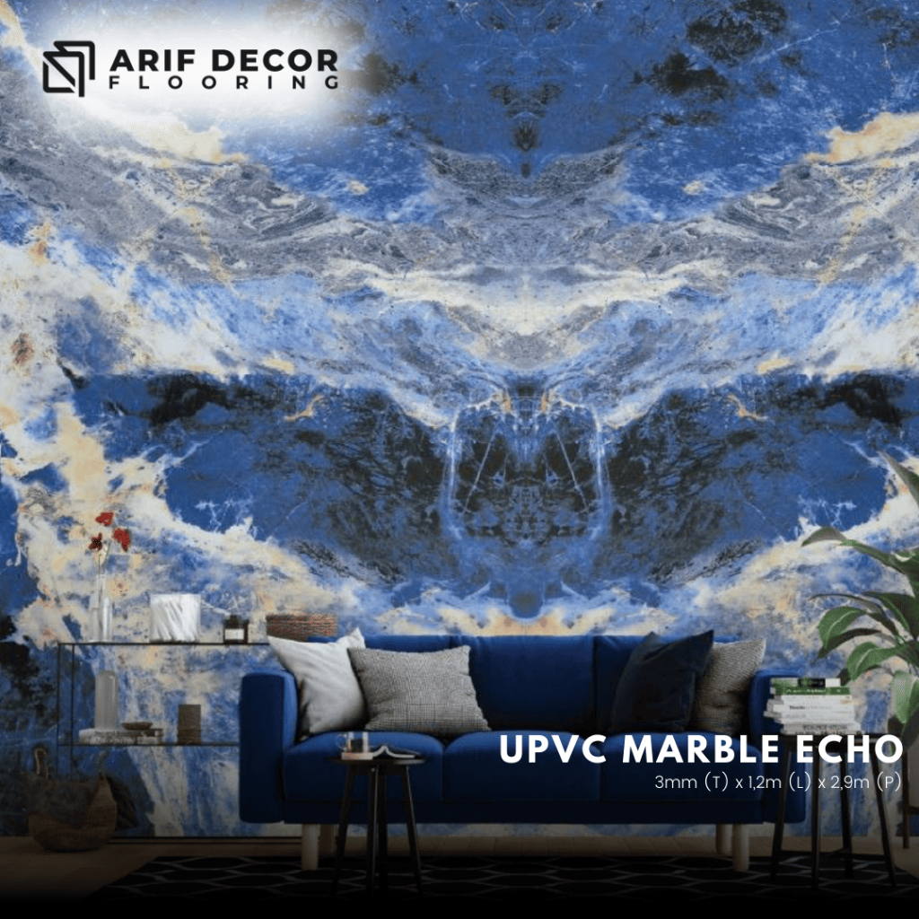 Jual UPVC Marble Panel ECHO / PVC Marmer / UPVC Board / UV Marble ...