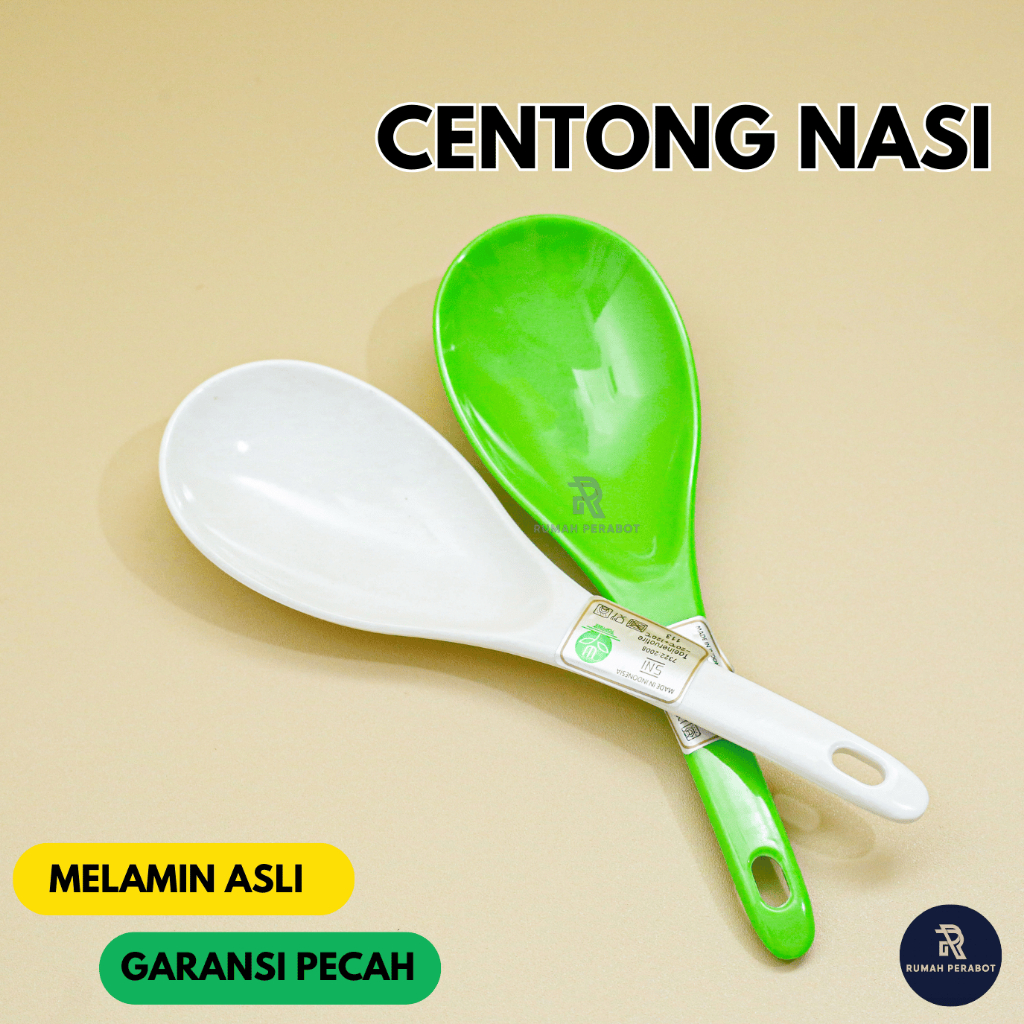 Jual Centong Nasi Melamin / Sendok Nas Entong Nasi Tebal Tahan Panas ...