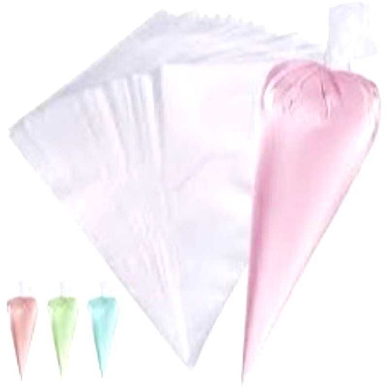 Jual Isi 100 pcs Plastik Segitiga / Plastik Untuk Menghias Tulisan Kue ...