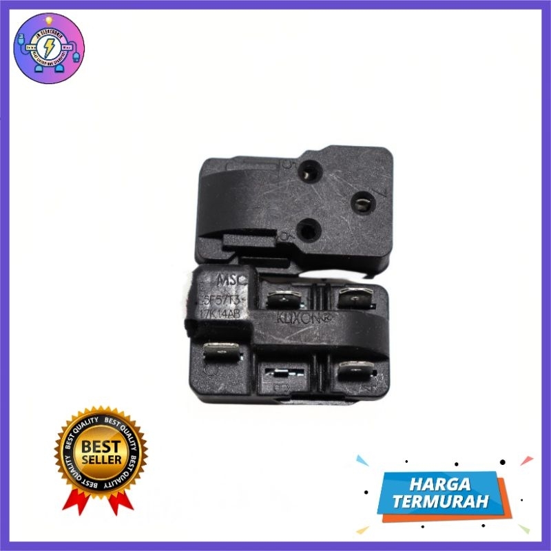Jual Relay PTC Kulkas 3 lobang | Overload Relay Kulkas 3 Lobang ...