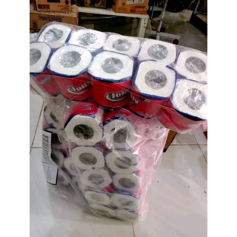 Jual Tisu Jolly Roll 212 Sheets (1 Bal 60 Pcs) | Shopee Indonesia