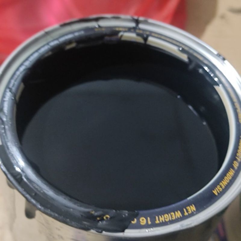 Jual Cat Duco Hitam Tuangan 1L Cat besi kayu pagar dll | Shopee Indonesia