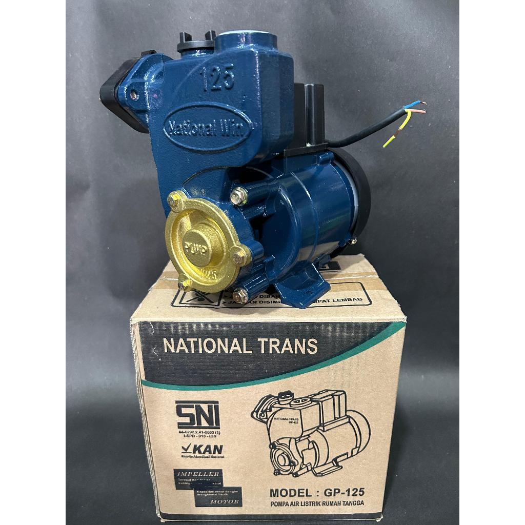Jual Pompa Air National Trans GP-125 / Pompa Air Listrik / Pompa National Trans Model GP-125 ...