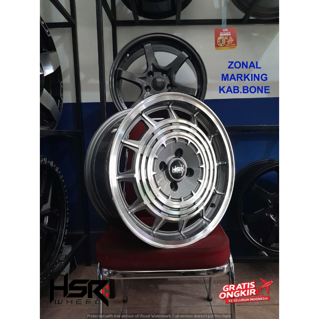 Jual VELG MOBIL RACING MURAH RING 16 HSR RTR BISA BUAT SIGRA CALYA ...