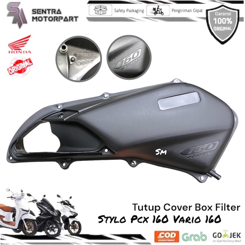 Jual Tutup cover box bok filter saringan udara pcx 160 vario 160 stylo ...